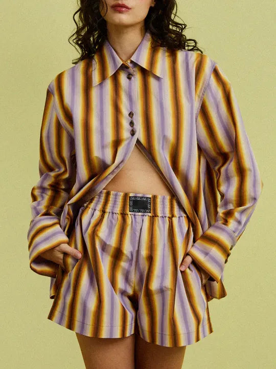 Aimée Triple Button Shirt – CICLO MUSEO Company Limited